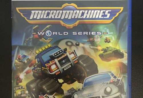 Micromachines world series для PS4