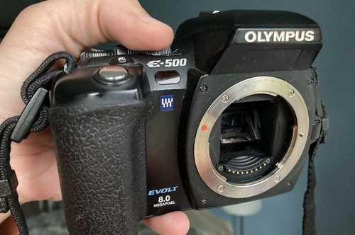 Зеркальный фотоаппарат Olympus E-500