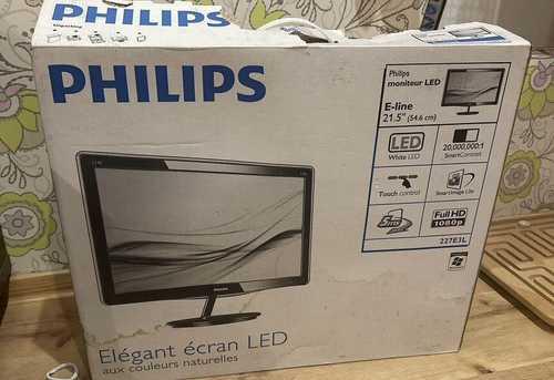 21.5" Монитор Philips 227E3LSU, 19201080, 75 Гц