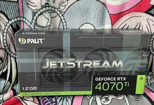 Новая.Palit GeForce RTX 4070 Ti JetStream 12Gb