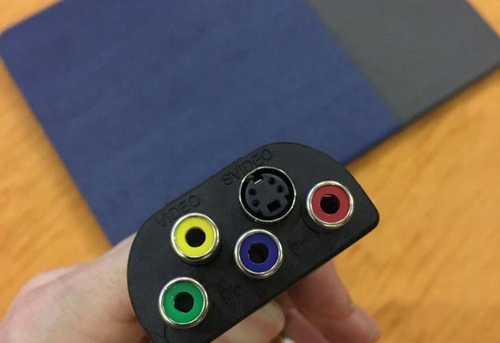 9 Pin to S-Video RCA RGB Video Adapter hdtv