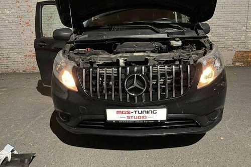 Решетка радиатора GT Style Mercedes Vito W447 Вито