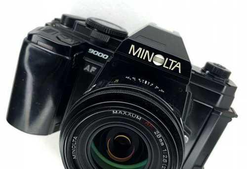 Minolta AF 9000 + 28mm f2.8 + 35-80mm f4-5.6