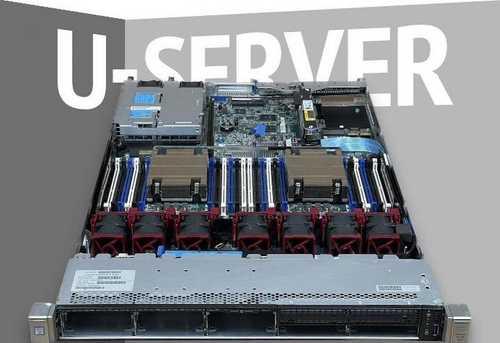 Сервер HP ProLiant DL360 Gen9 8SFF 2x20v4 128G 2x5