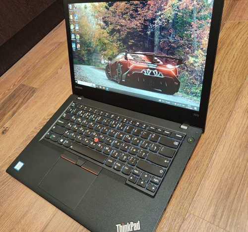 Lenovo thinkpad T470(14 IPS,I5 7200,8гб,256SSD)