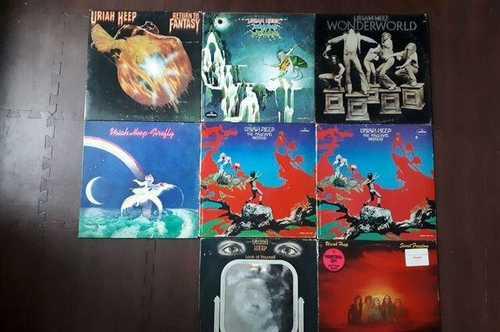 Uriah Heep, виниловая коллекция, оригиналы