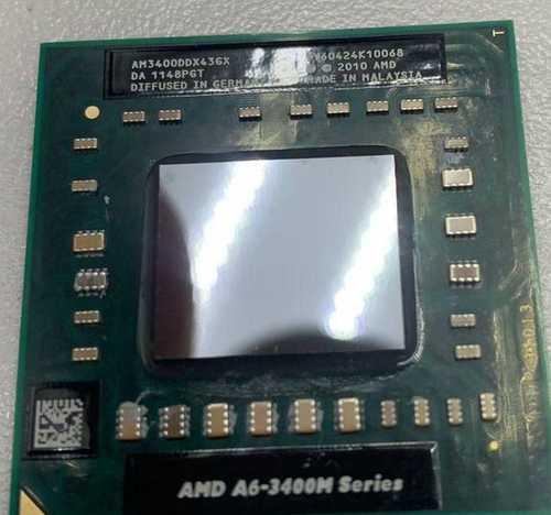 Процессор AMD A6-3400M Series