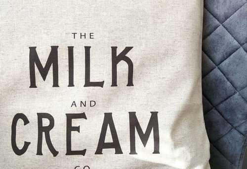 Чехол для подушки "Milk and Cream"