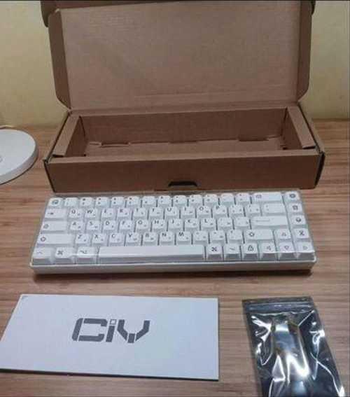 Кастомная беспроводная клавиатура на базе CIY68
