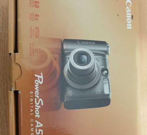 Компактный фотоаппарат Canon A590 is