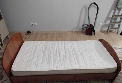 Кровать с матрасом (190х90 см)