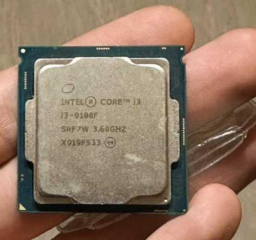 Процессор Intel i3 9100F