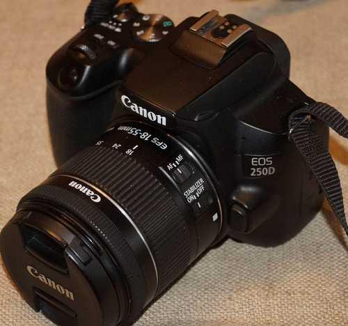 Canon EOS 250d 18-55 is stm kit   сумка