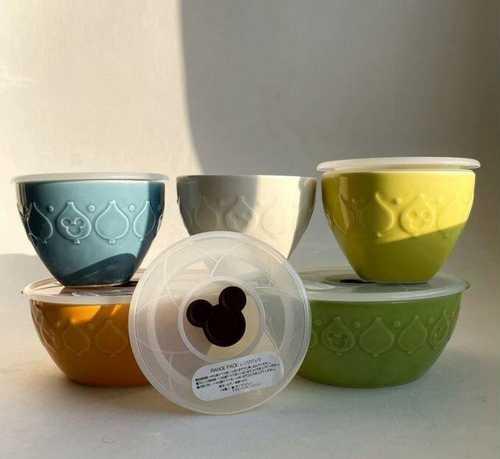 Набор керамических контейнеров Mickey Mouse Япония