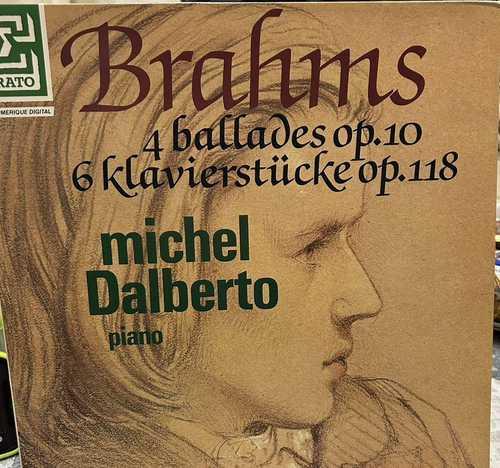 Виниловая пластинка brahms michel dalberto