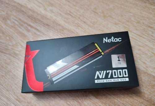 Новый SSD диск Netac NV7000 1Tb