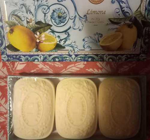 Набор мыла gourmandise,изысканный лимон