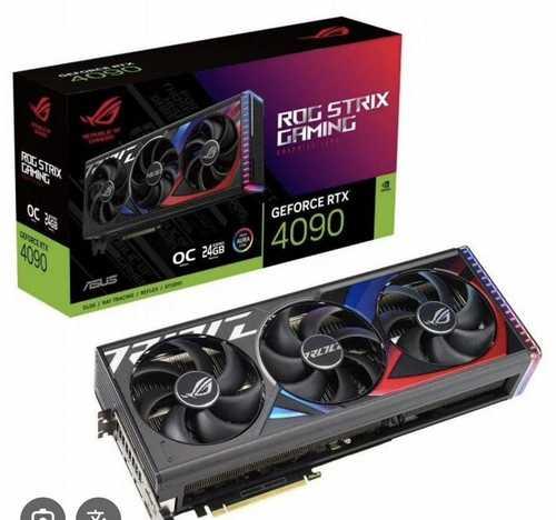 Видеокарта asus ROG Strix GeForce RTX 4090 OC 24GB