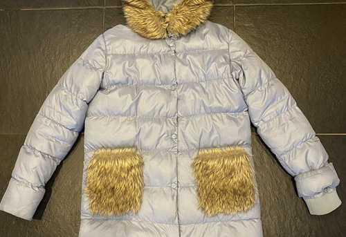 Пальто для девочки зимнее 158-164