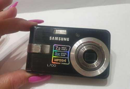 Фотоаппарат мыльница samsung L700 для ретро фото