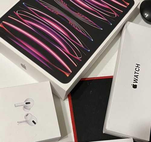 Оригинальные коробки apple iPhone, airpods, iPad