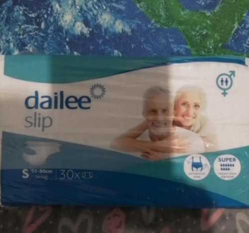 Памперсы dailee slip для взрослых S 10 капель