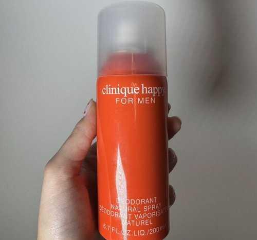Clinique happy for men 200 мл дезодорант