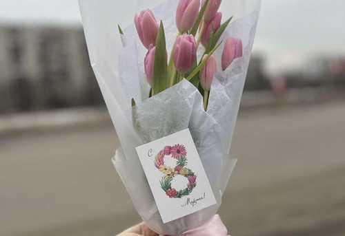 Доставка цветы тюльпаны