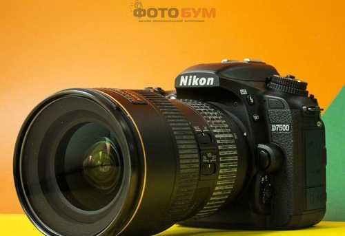 Nikon D7500 body + Nikon AF-S 16-35mm f4G VR