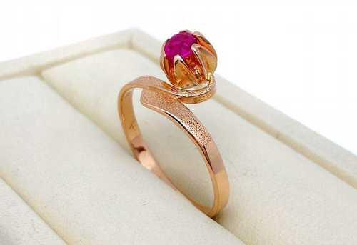 Золотое кольцо с камнем 583пр. размер: 20