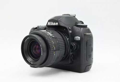 Зеркальный фотоаппарат Nikon D70 + AF 35-70mm