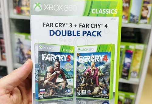 Far cry 3 + far cry 4 xbox 360 2 игры