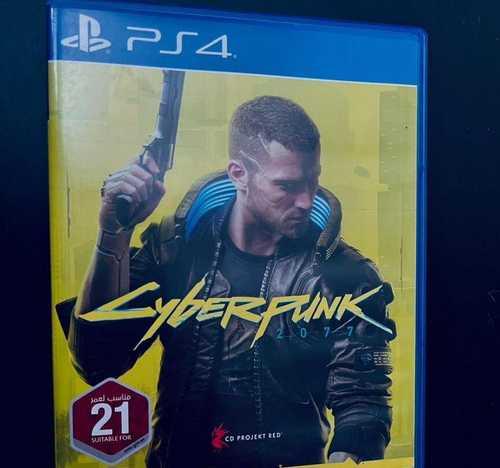 Cyberpunk 2077 ps4 диск