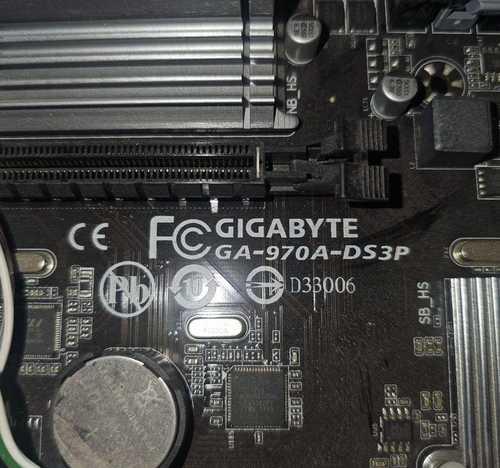 Gigabyte ga 970a ds3p с