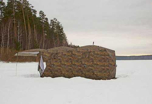 Палатка Берег всесезонная кубоид 3.60, двухслойная