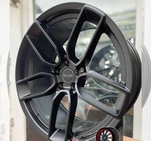 Одноширокие диски на Dodge r20 5x115 чёрный мат