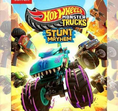 Hot Wheels Monster Trucks Stunt Mayhem Switch