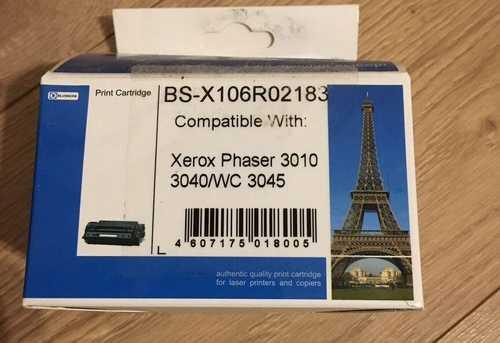 Картридж xerox phaser 3010/3040/wc 3045