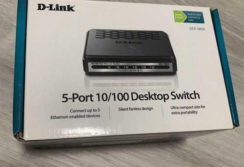 D-Link 5-Port 10/100 Desktop Switch