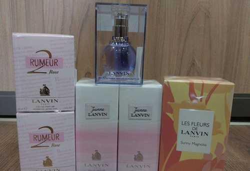 Lanvin eclat,Rumer 2 rose,Jeanne,sunny magnolia
