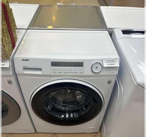 Новая Стиральная машина узкая Haier HW70-BP12969B