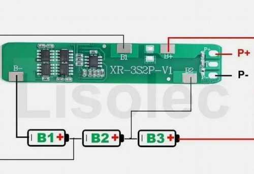 Защитная плата BMS