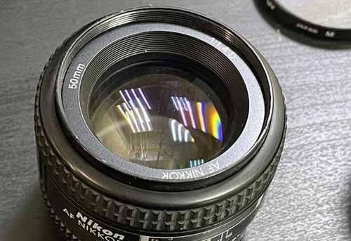 Объектив Nikon AF 50mm f1.4 D