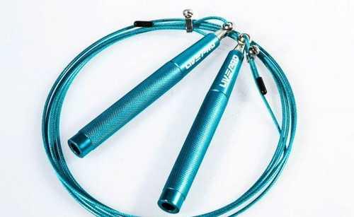 Скакалка livepro Speed Jump Rope голубой, 185