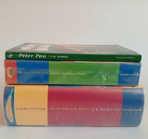 Harry Potter. Peter Pan. Книги на английском языке