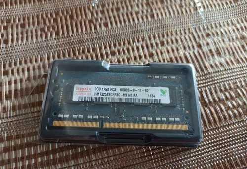 Опер. память для ноута DDR3 2 gb 10600