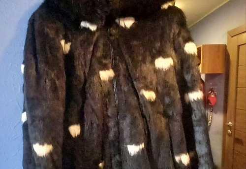 Шуба кролик,бу