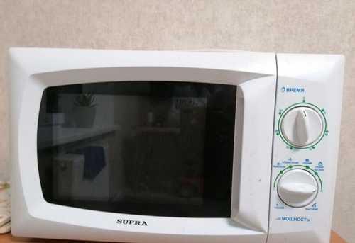 Микроволновая печь Supra на утилизацию