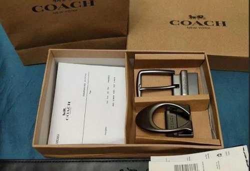 Ремень кожаный Coach