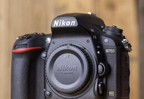 Зеркальный фотоаппарат nikon D750